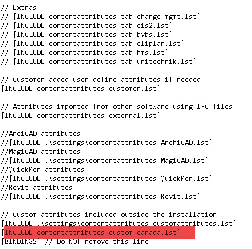 Canada Custom Variables | Trimble User Assistance